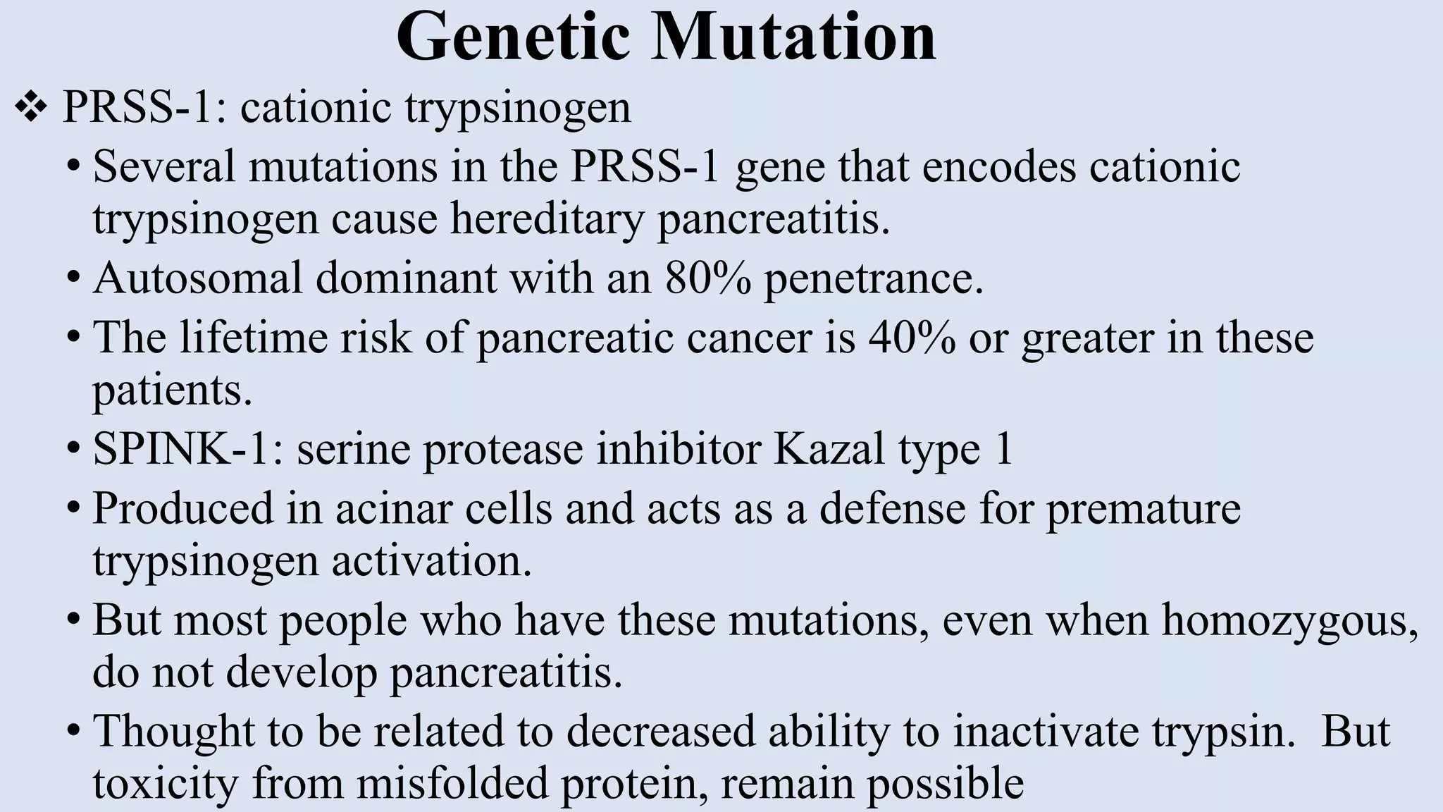 Pediatric Pancreatitis - Rivin | PPTX