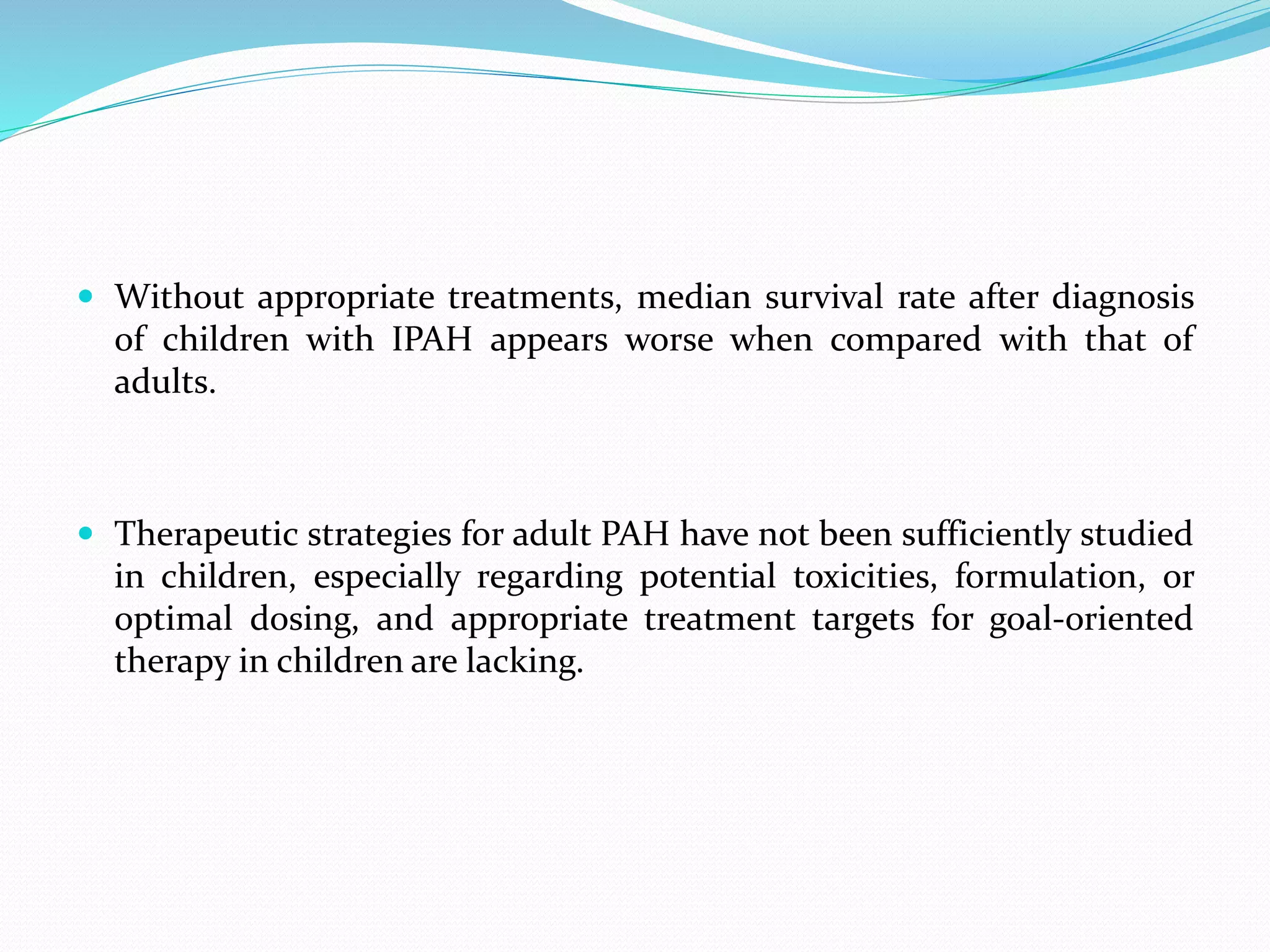 Pediatric pulmonary hypertension | PPTX