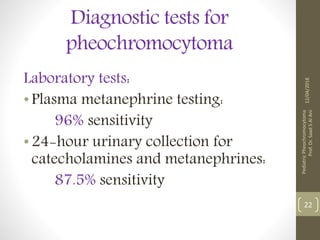 Pediatric pheochromocytoma | PPTX