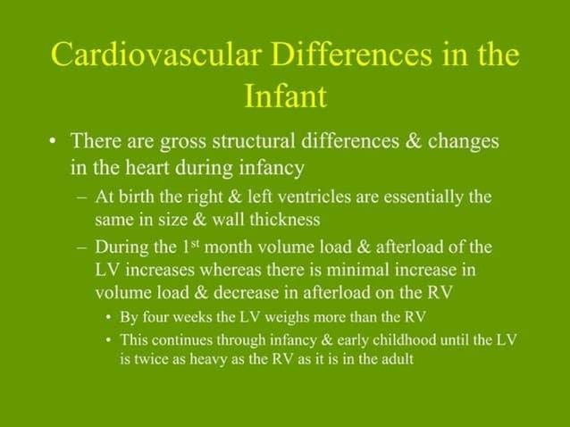pediatric physiology And anesthesia application | PPT