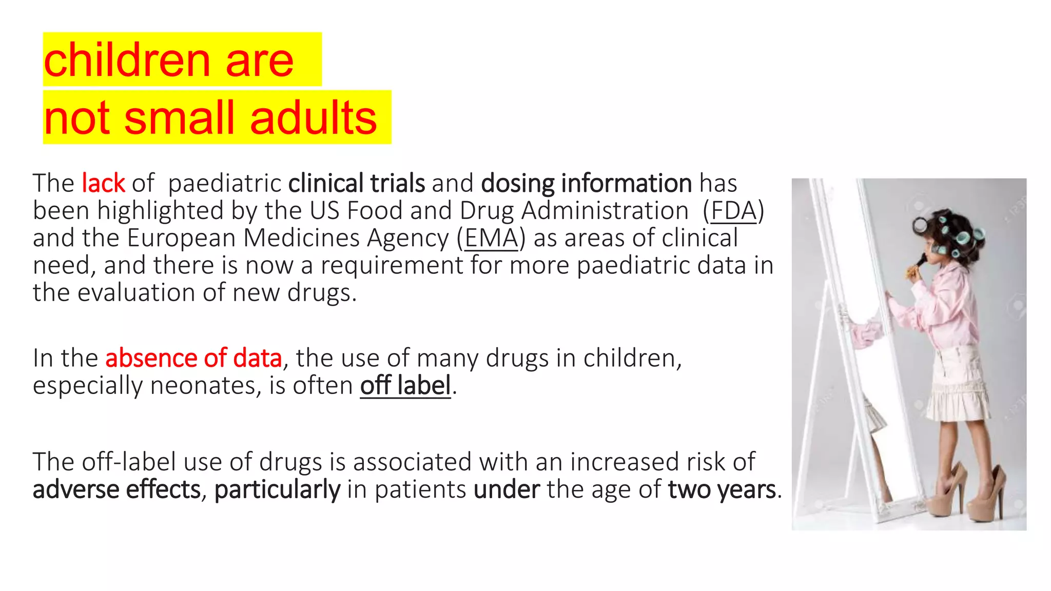 Paediatric pharmaco-kinetics | PPTX