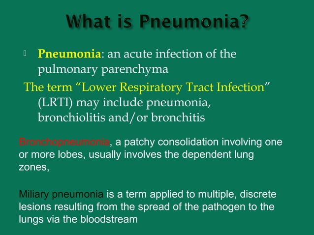 Pediatricpneumonia | PPT