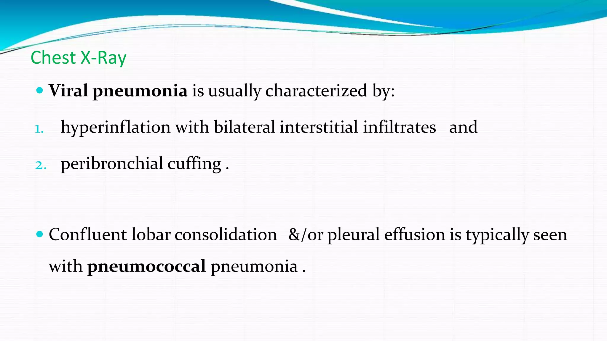 Pediatric pneumonia | PPTX