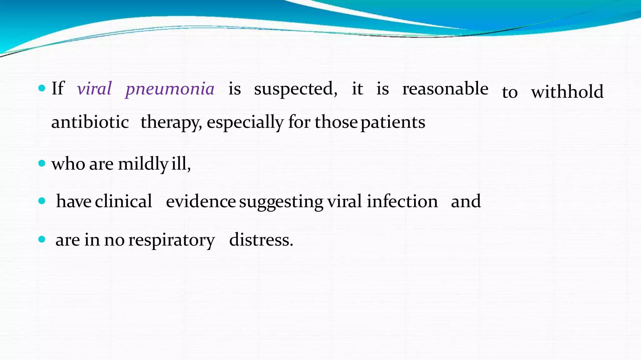 Pediatric pneumonia | PPTX