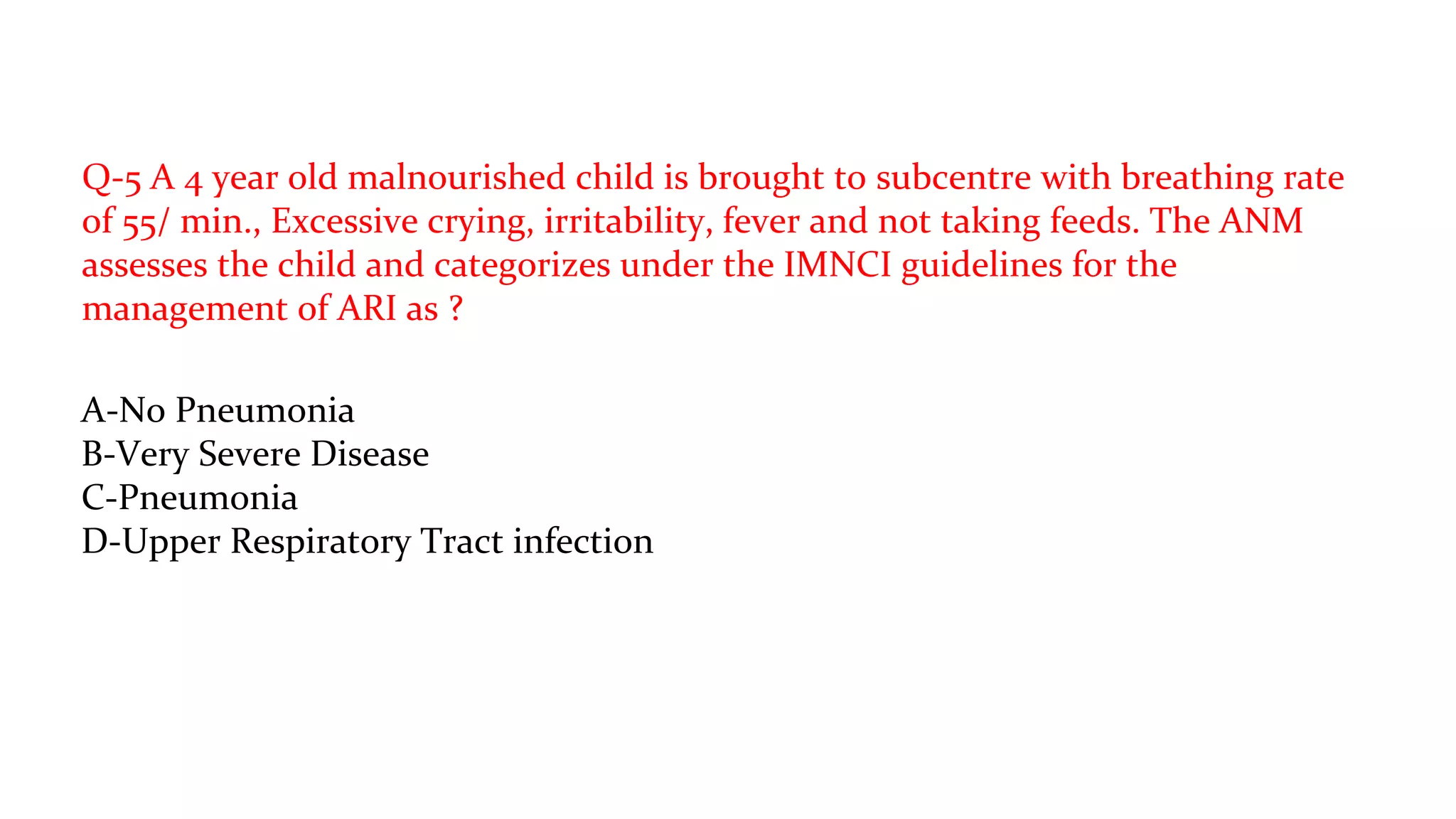 Pediatric pneumonia | PPTX