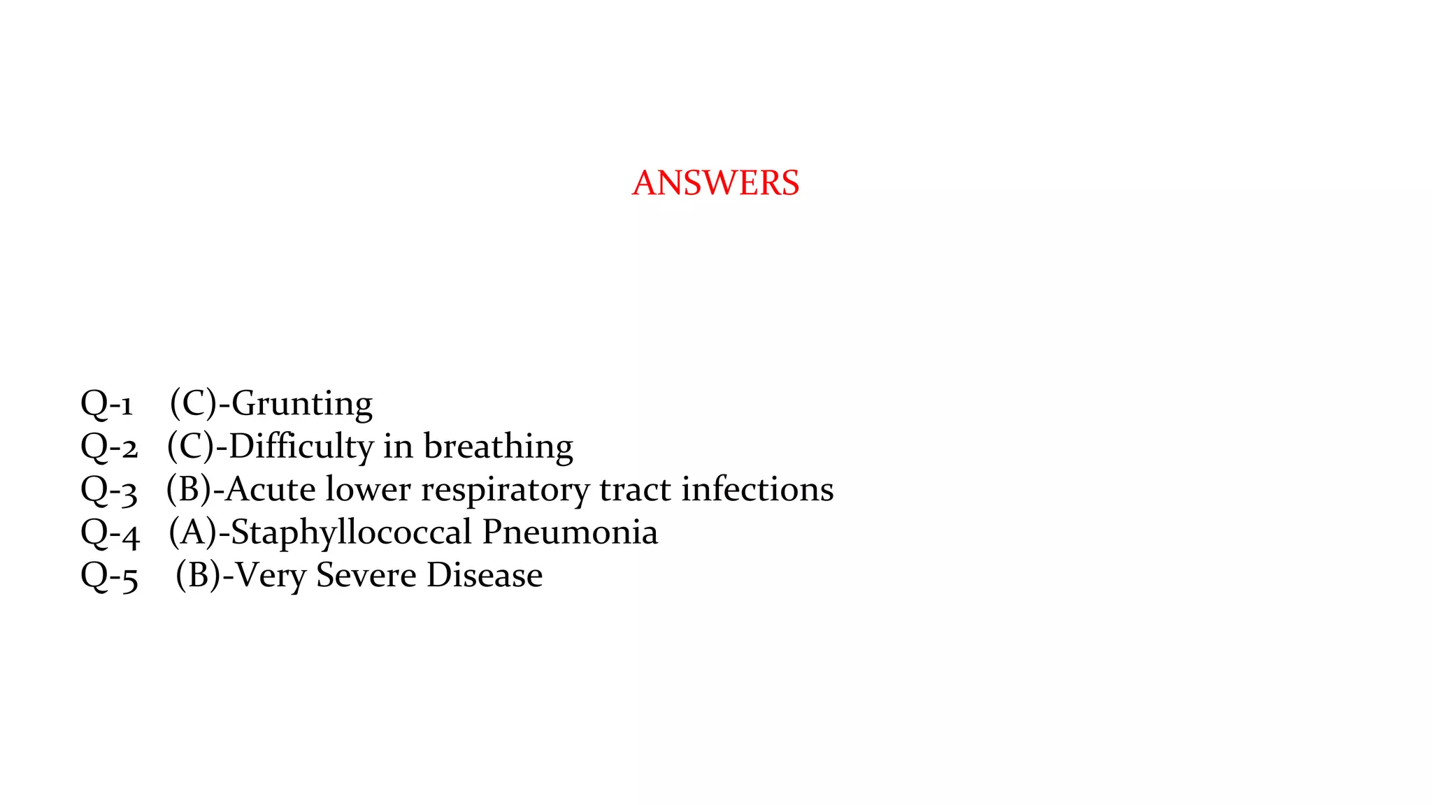 Pediatric pneumonia | PPTX