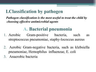 Pediatric pneumonia.pptx | Lung and Respiratory Health | Diseases and ...