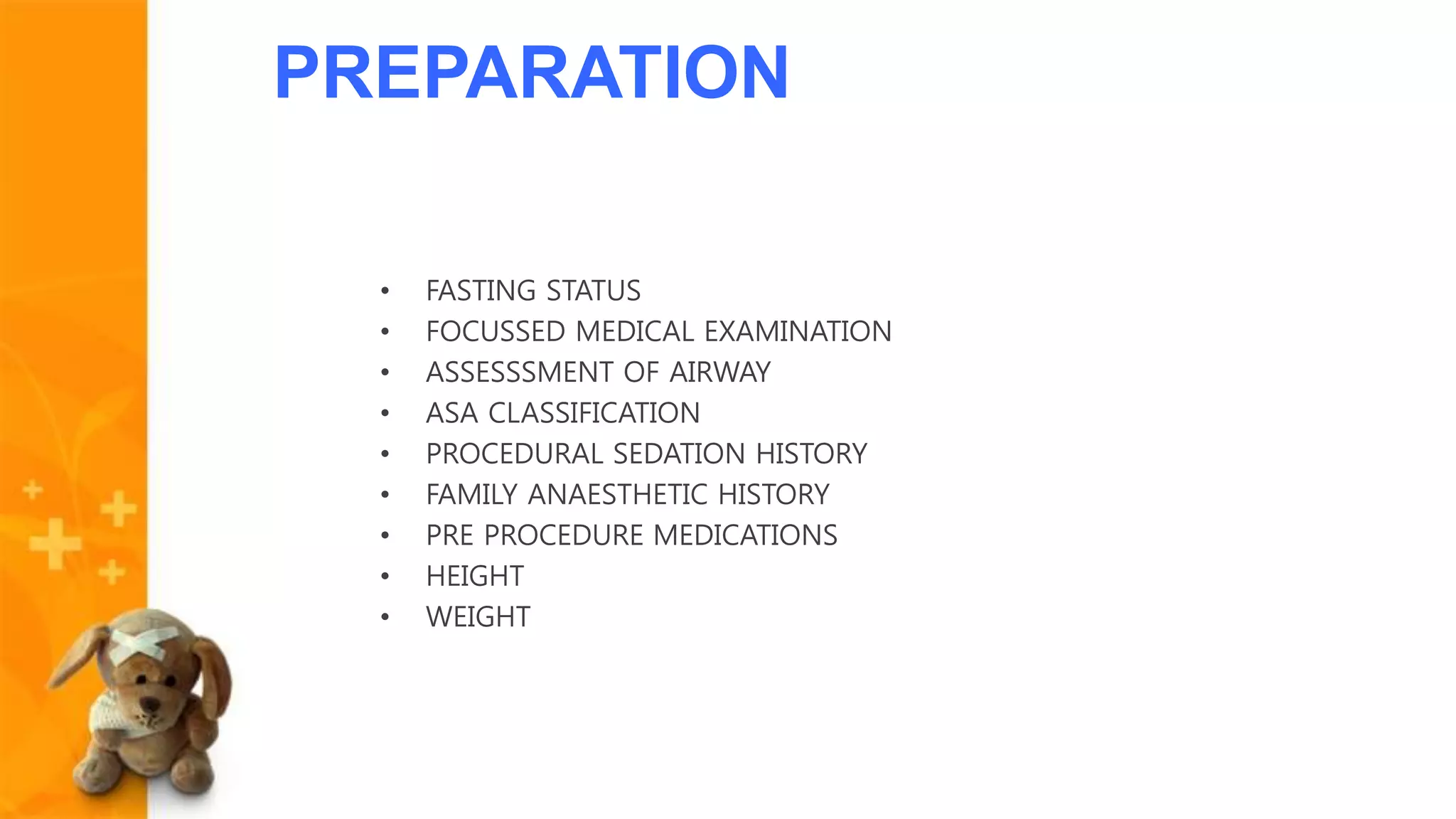 Paediatric Procedural Sedation | PPTX
