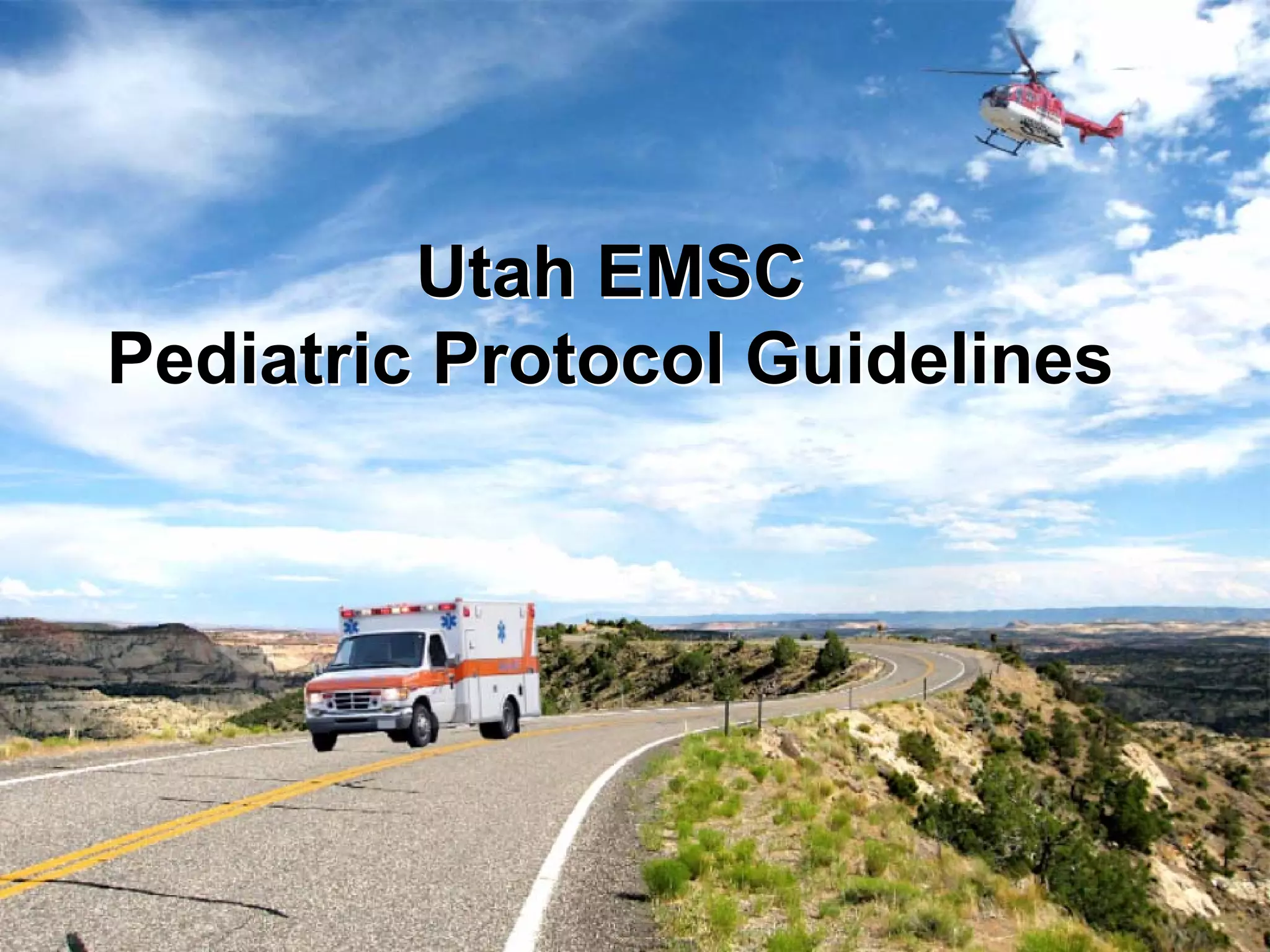 Pediatric Protocol Presentation | PDF