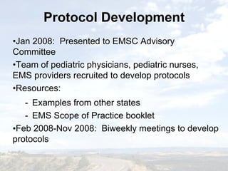 Pediatric Protocol Presentation | PDF