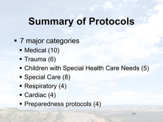 Pediatric Protocol Presentation | PDF