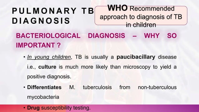 Pediatric Pulmonary Tuberculosis | PPT