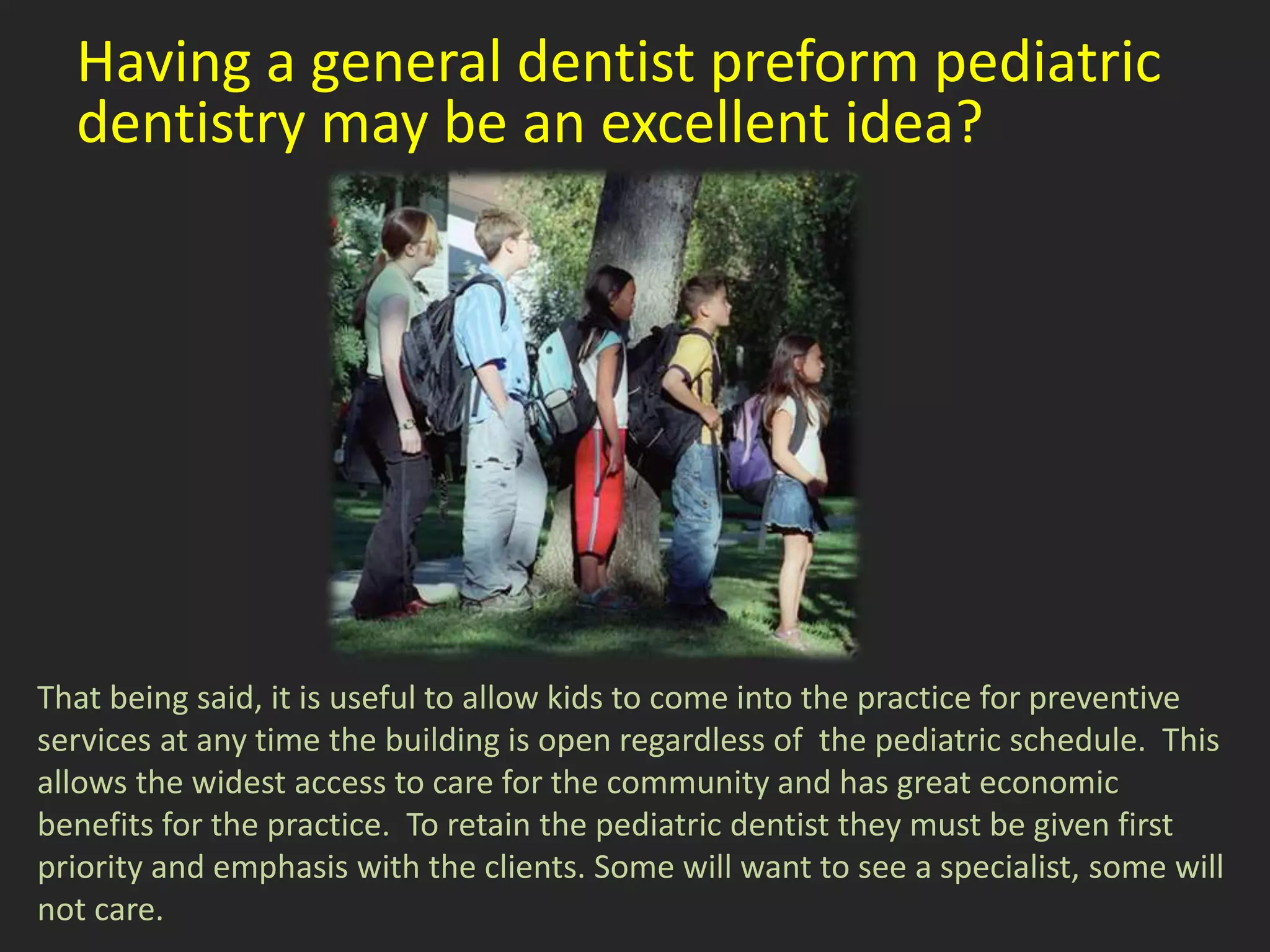Pediatric referrals | PPTX