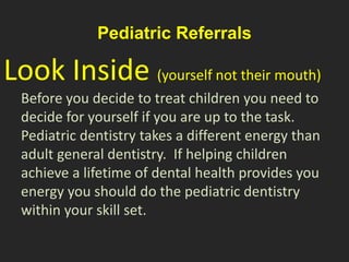 Pediatric referrals | PPTX