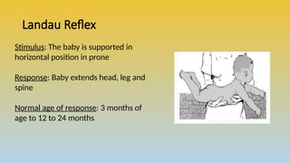 Expectd Pediatric Reflexes and Reactions | PPTX