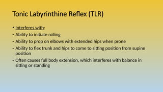 Expectd Pediatric Reflexes and Reactions | PPTX