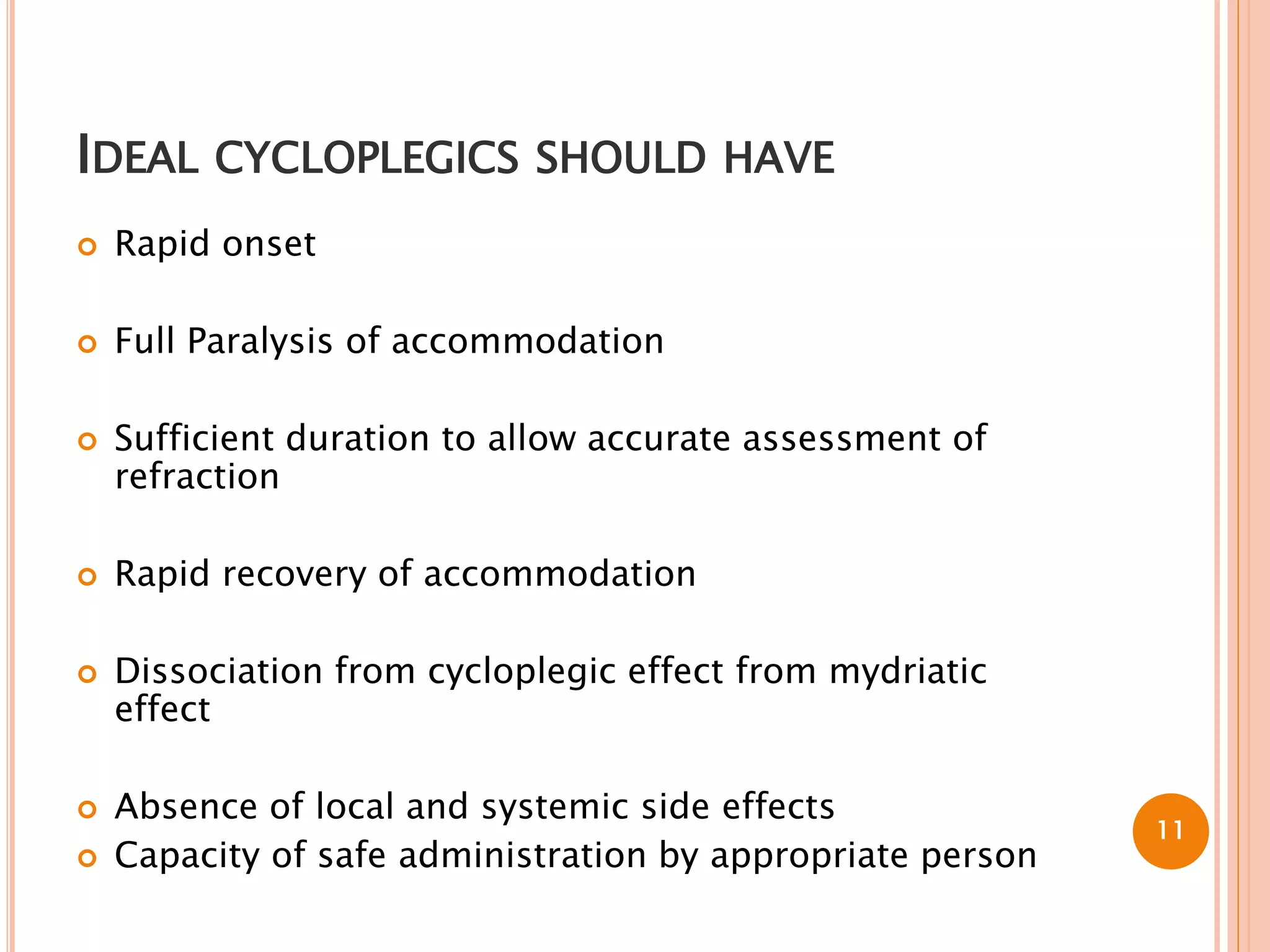 Pediatric refraction | PPTX