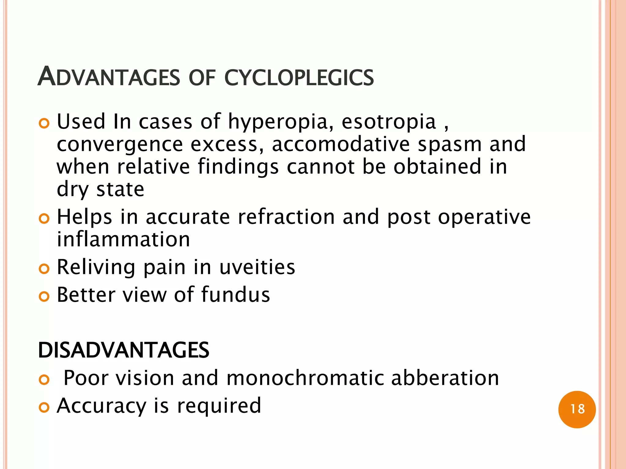 Pediatric refraction | PPTX