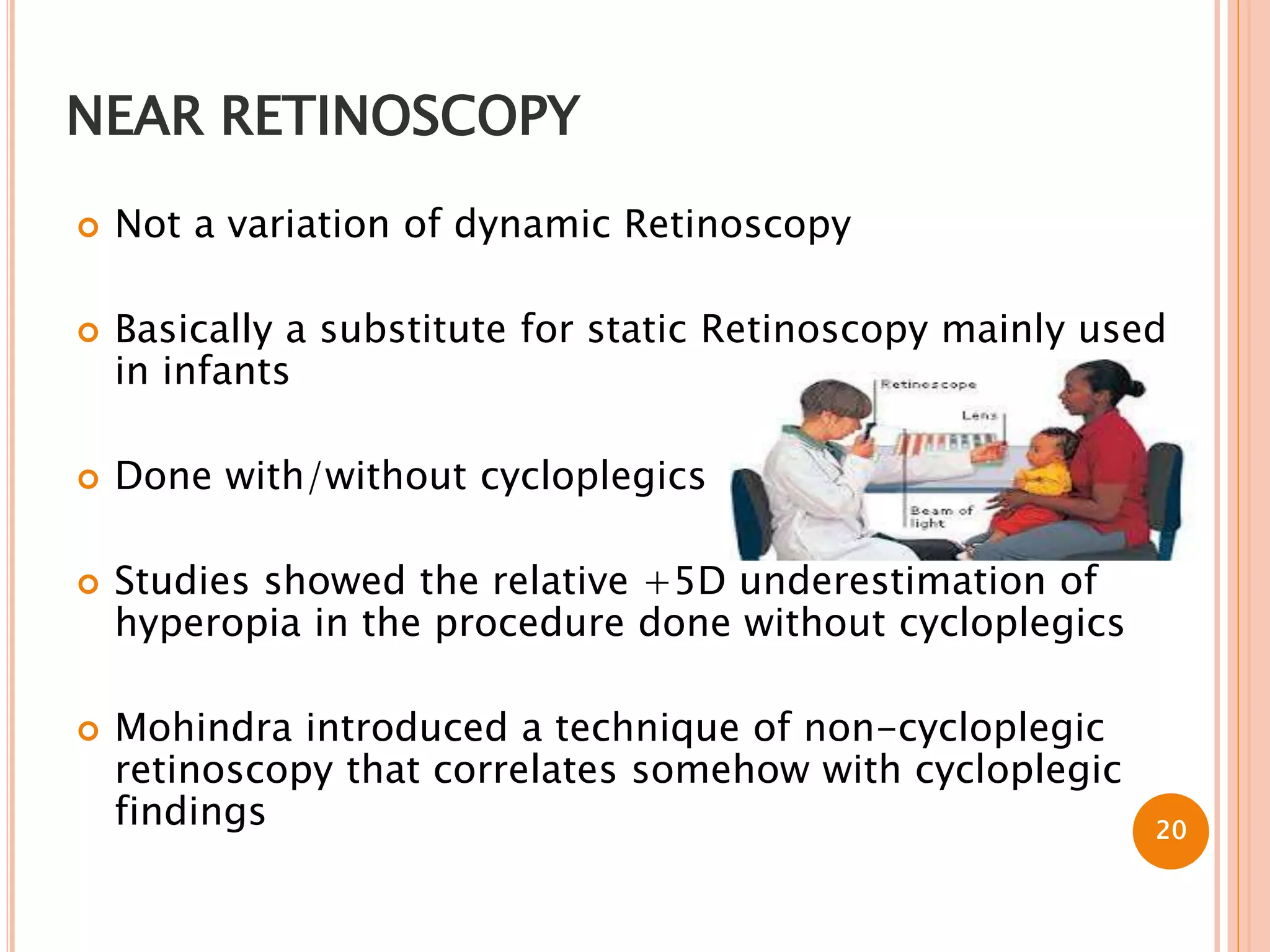 Pediatric refraction | PPTX