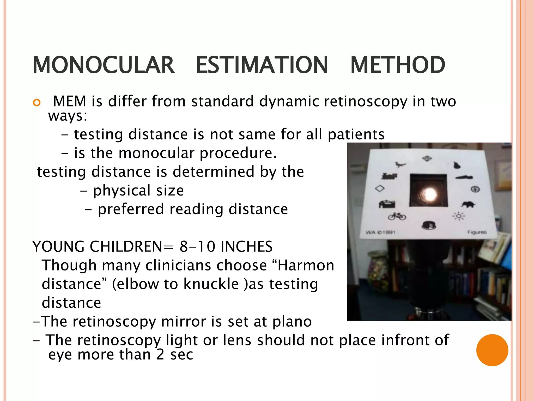 Pediatric refraction | PPTX