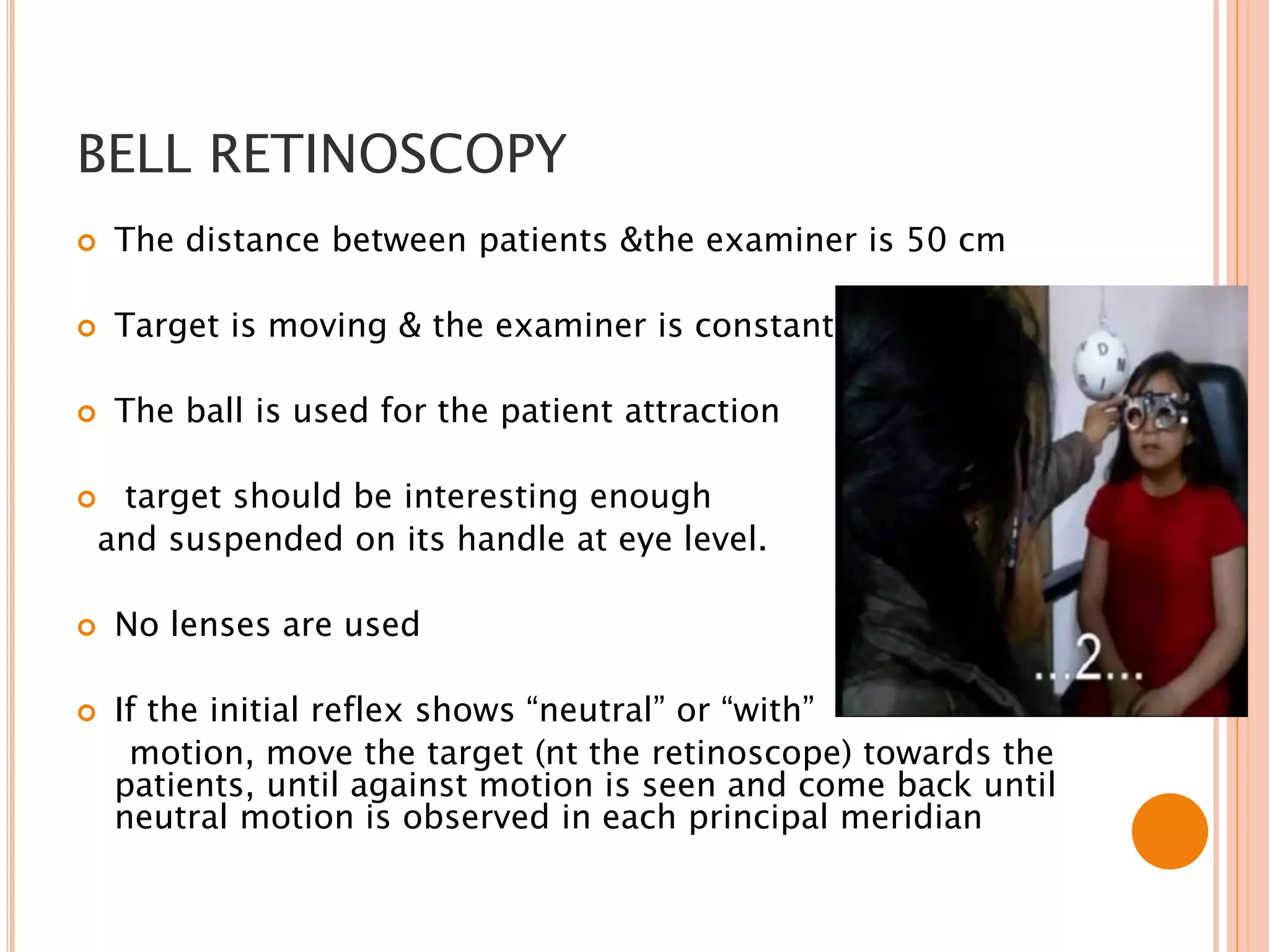 Pediatric refraction | PPTX