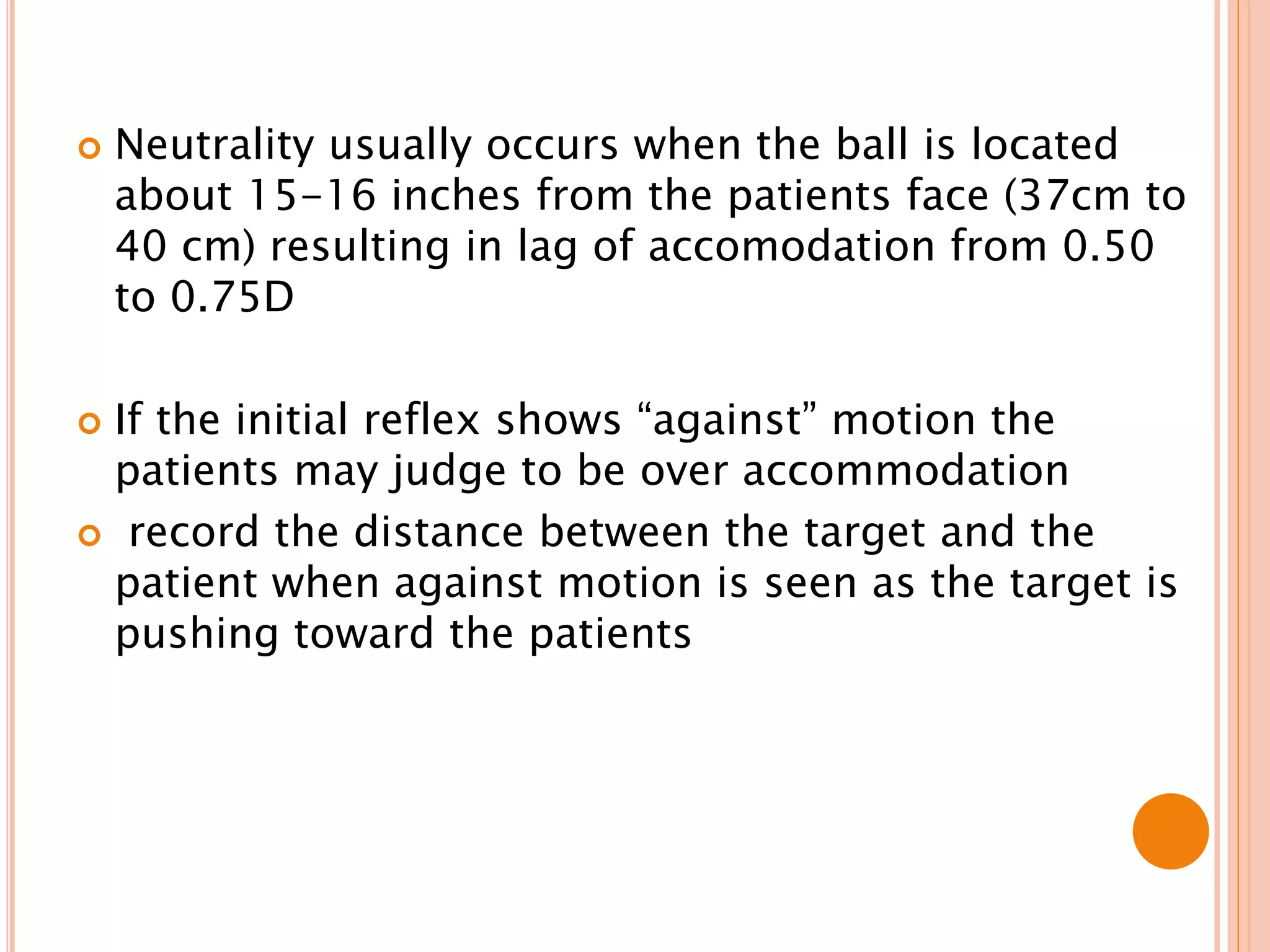 Pediatric refraction | PPTX