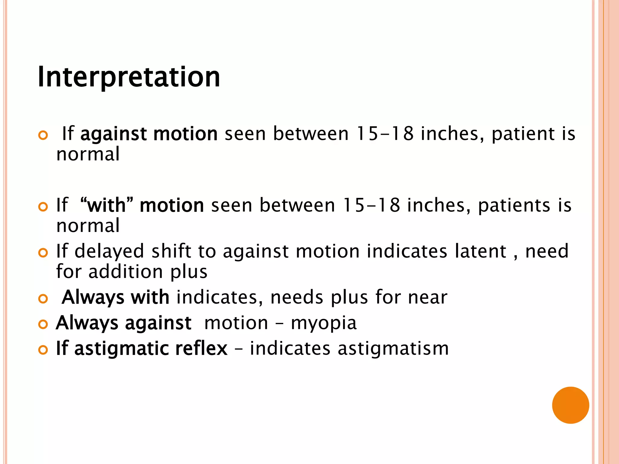 Pediatric refraction | PPTX