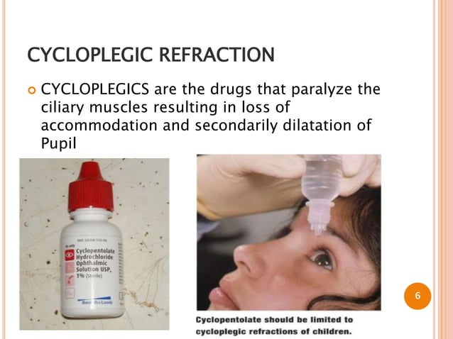 Pediatric refraction | PPTX