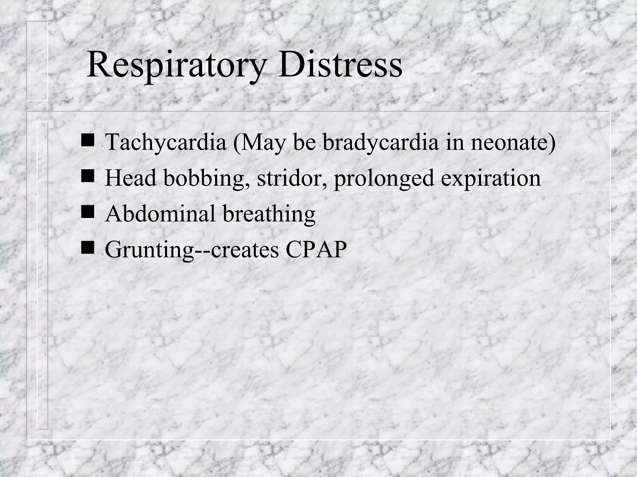 Pediatric Resp Emergencies | PPT