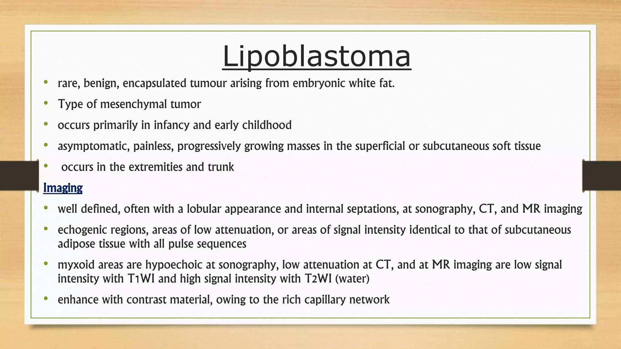 Imaging in Pediatric Retroperitoneal Masses | PPTX