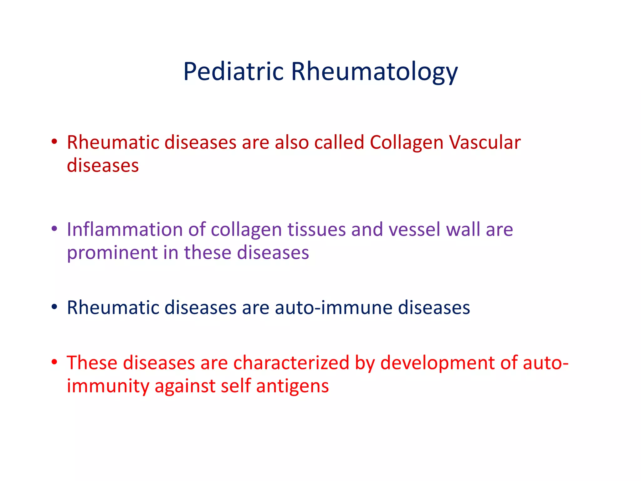 Pediatric rheumatology 2021 | PDF