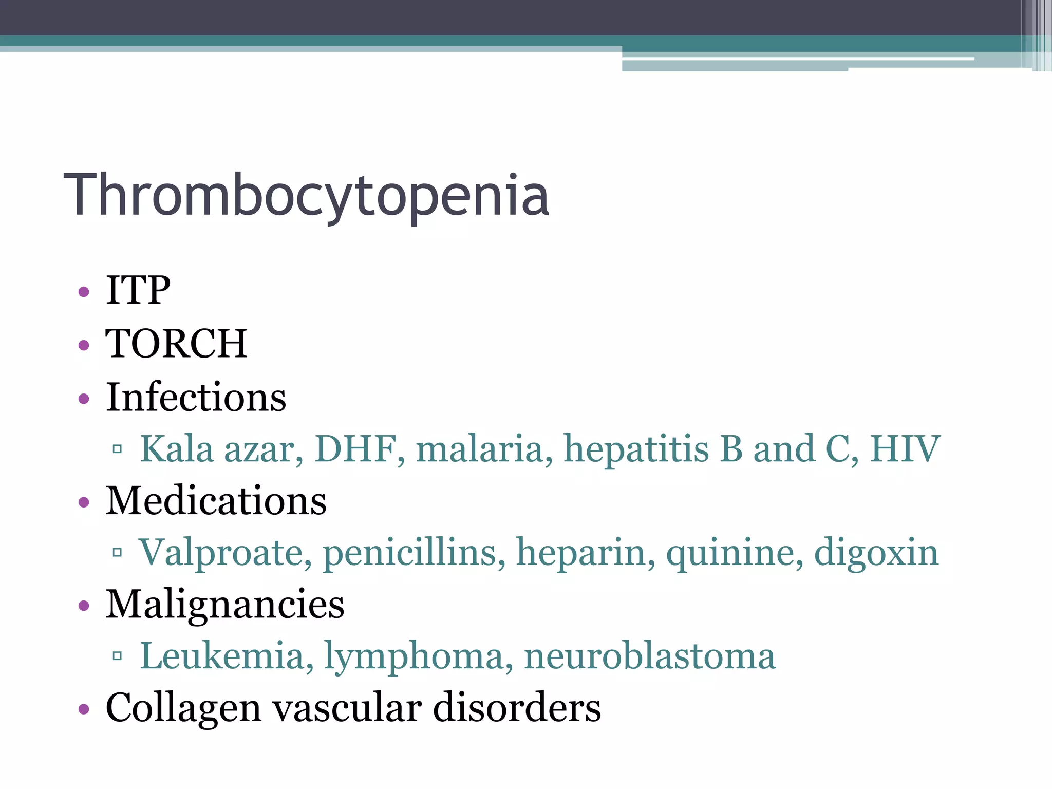 Bleeding neonate / child | PPTX