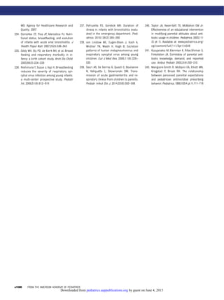 Clinical Practice Guideline: The Diagnosis, Management, and Prevention ...