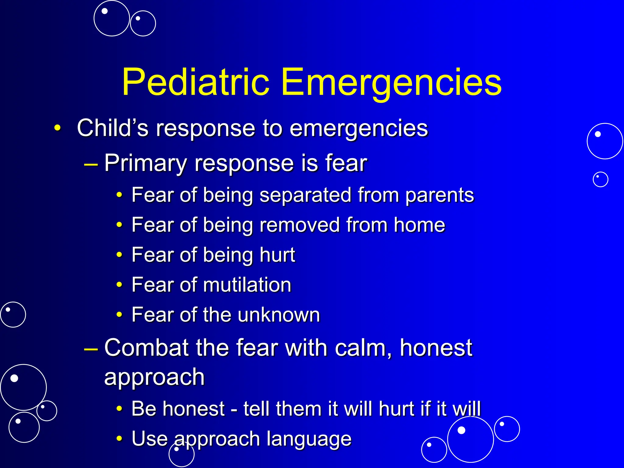 pediatric emergencies | PPT