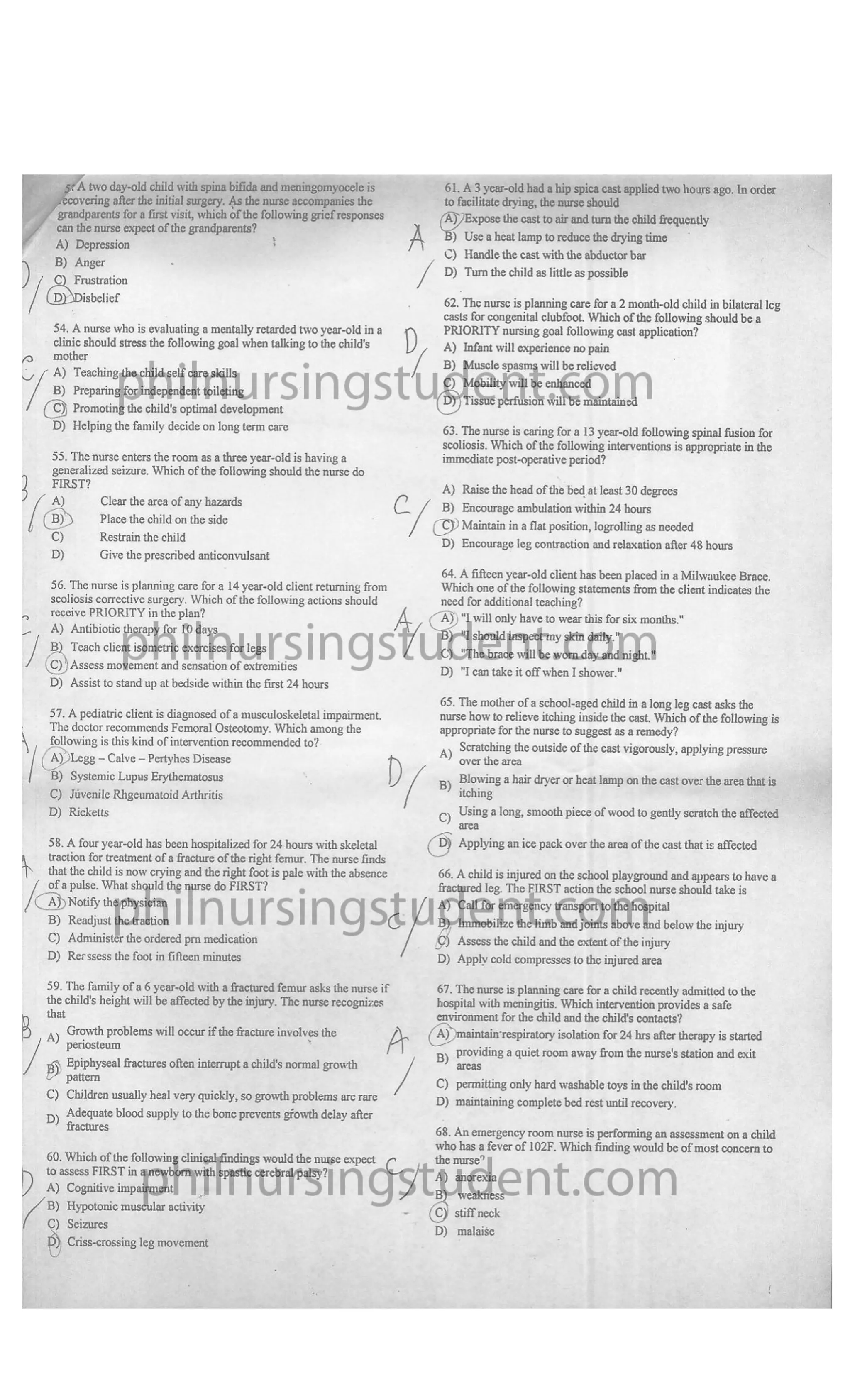 Pediatrics nursing-philnursingstudent-com | PDF
