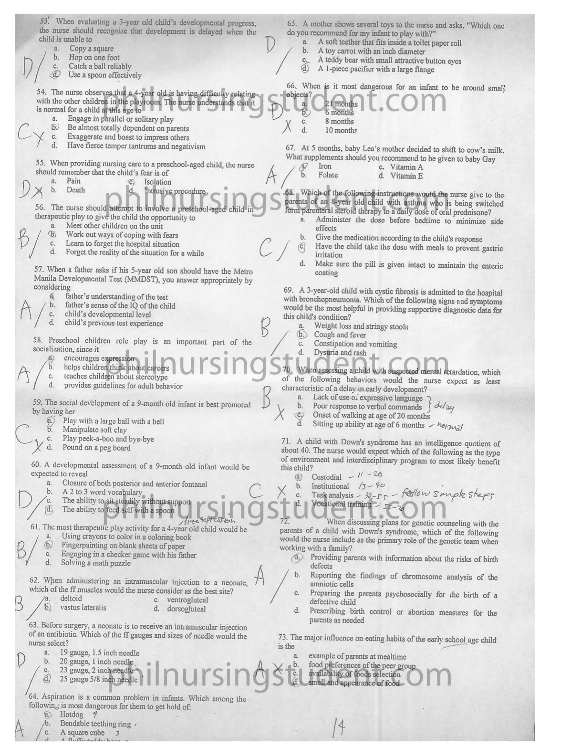 Pediatrics post-normal-nursing-philnursingstudent-com | PDF
