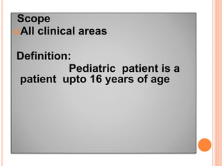 Pediatric safety ppt 1 | PPTX