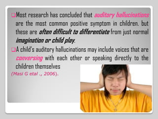 Pediatric schizophrenia (childhood onset schizophrenia) | PDF