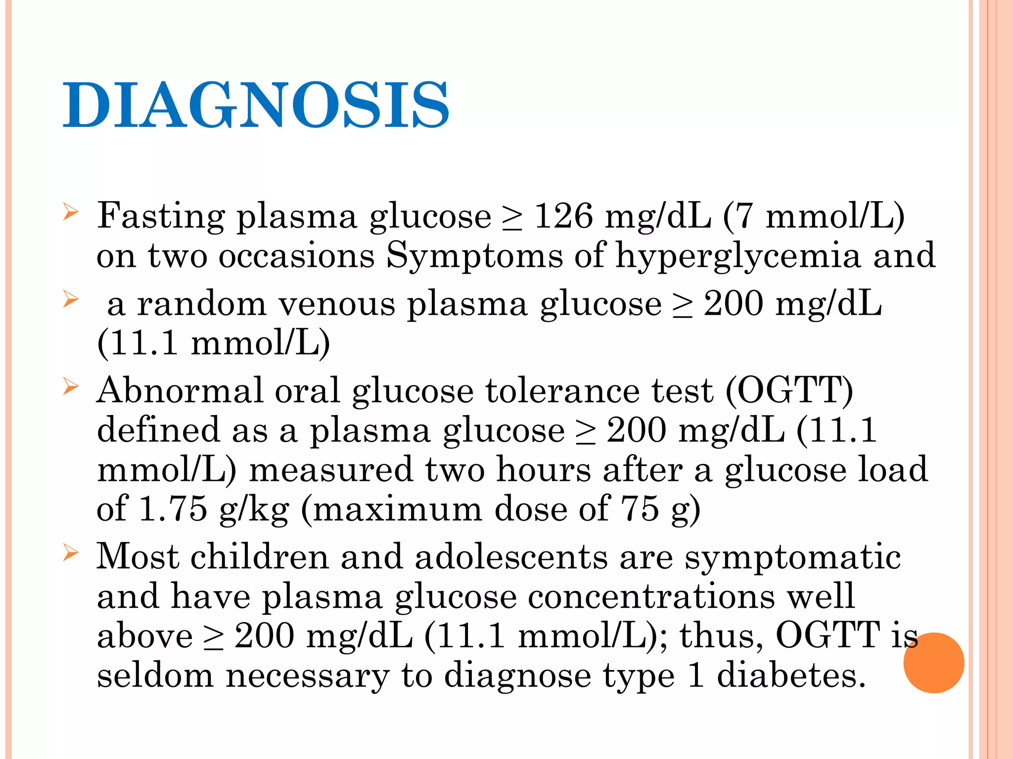Pediatrics diabetic mellitus | PPT