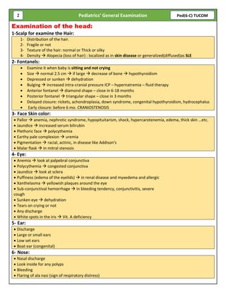 Pediatrics exam | PDF