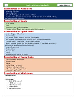 Pediatrics exam | PDF