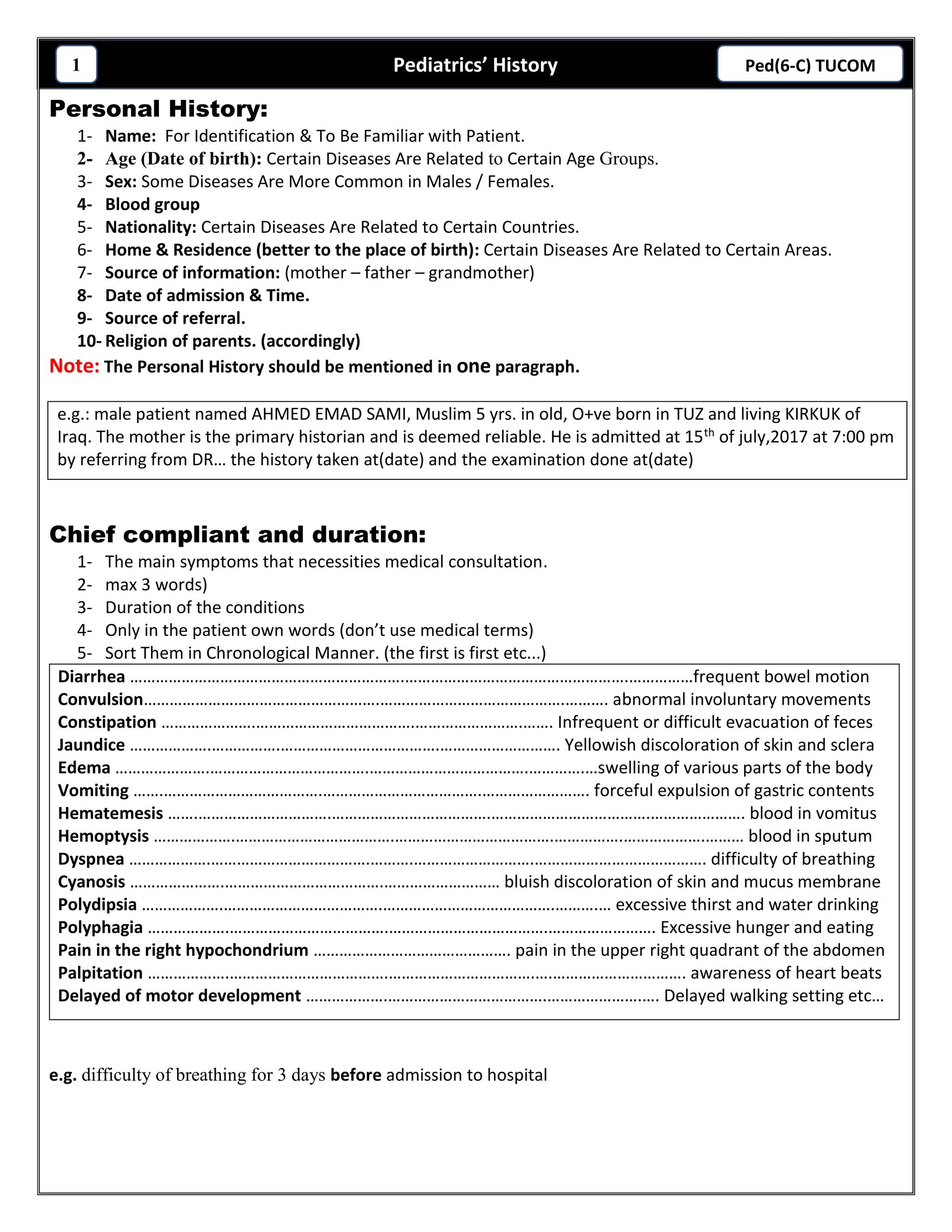 Pediatrics history | PDF