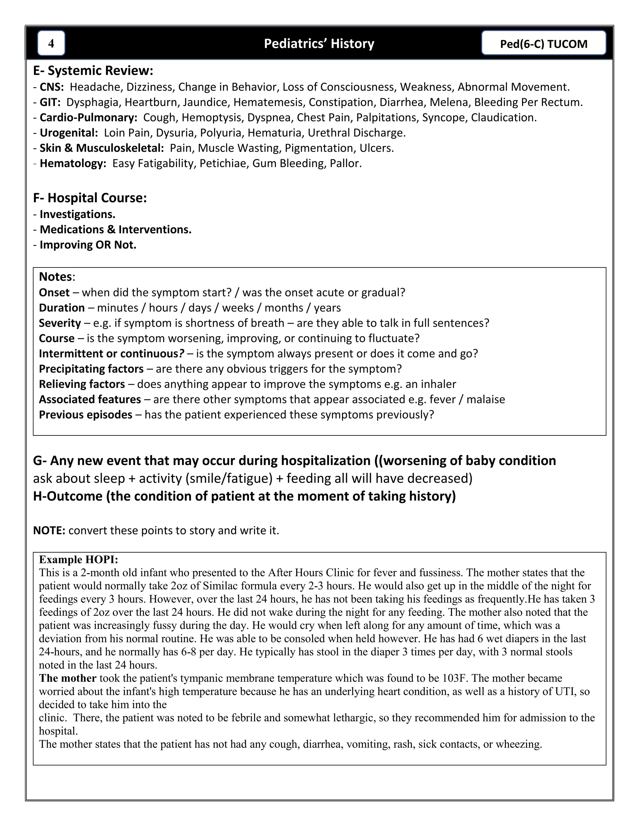 Pediatrics history | PDF