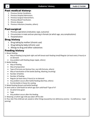 Pediatrics history | PDF