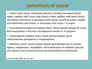 Pediatric Shock Ii | PPT
