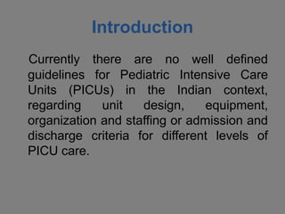 Pediatrics intensive care unit | PDF