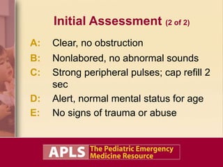 Pediatrics Medical Emergencies [2] .ppt