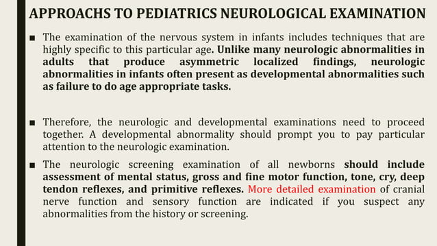 Pediatrics Neurological Examination.pptx