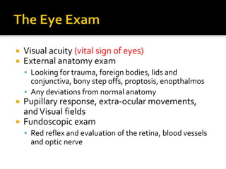 Pediatrics ocular trauma and emergencies | PPTX