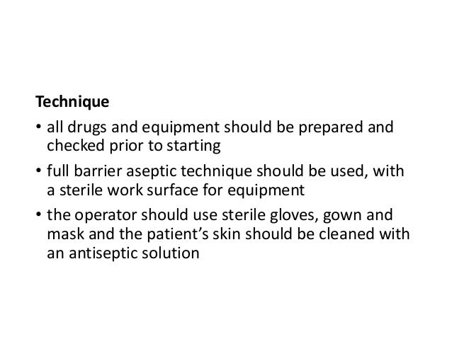 Pediatric spinal anaesthesia | PPTX